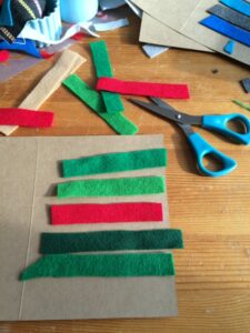 Colorful, DIY - Felt Christmas Cards - northstory + co.