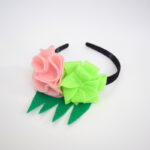 DIY Wasabi Ginger Headband for a Sushi Costume