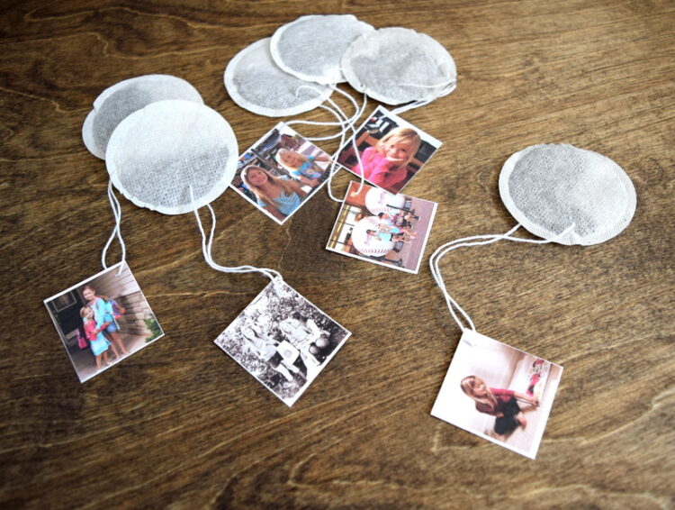 DIY Photo Tea Tags - a perfect gift for the tea lover on your list!