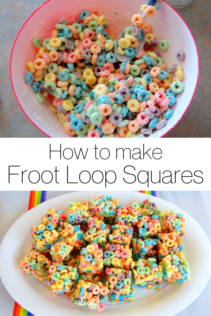 How to make Froot Loop Squares