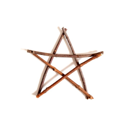 Rustic and Modern Twig Stars - learn how to make them!