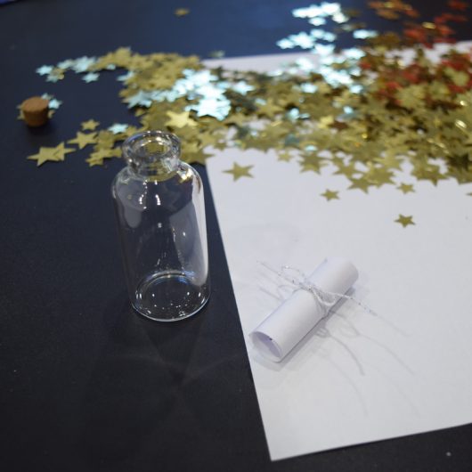 DIY Mini Wishing Jar Ornaments - a great keepsake craft!