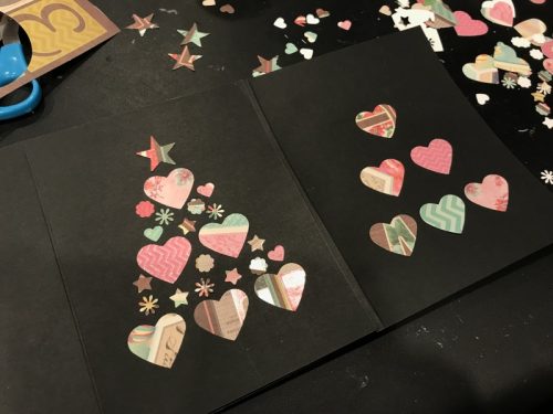 DIY Paper Punch Christmas Cards
