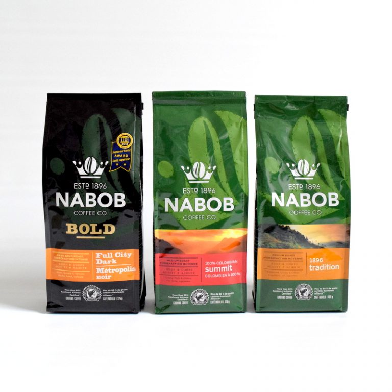 Upcycled Christmas Cards with Nabob Coffee