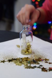 DIY Mini Wishing Jar Ornaments - a great keepsake craft!